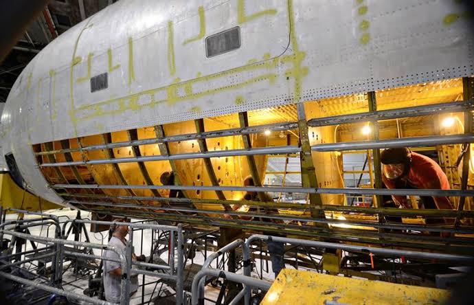 AirCraft Fuselage Structure ~ SAB World Of Aero Line