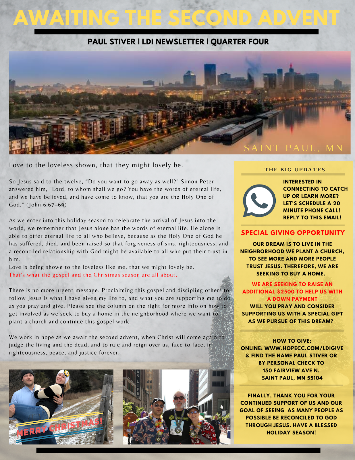 Paul Stiver | LDI Newsletter | Quarter 4