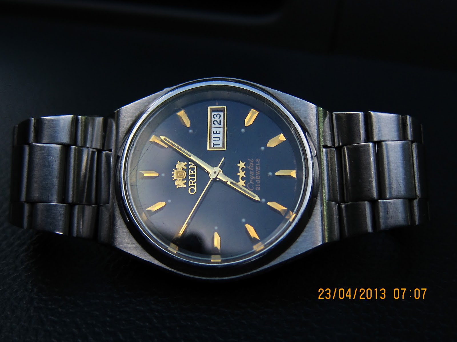 jam & watch: Orient 3 Stars - Black Dial (Sold)