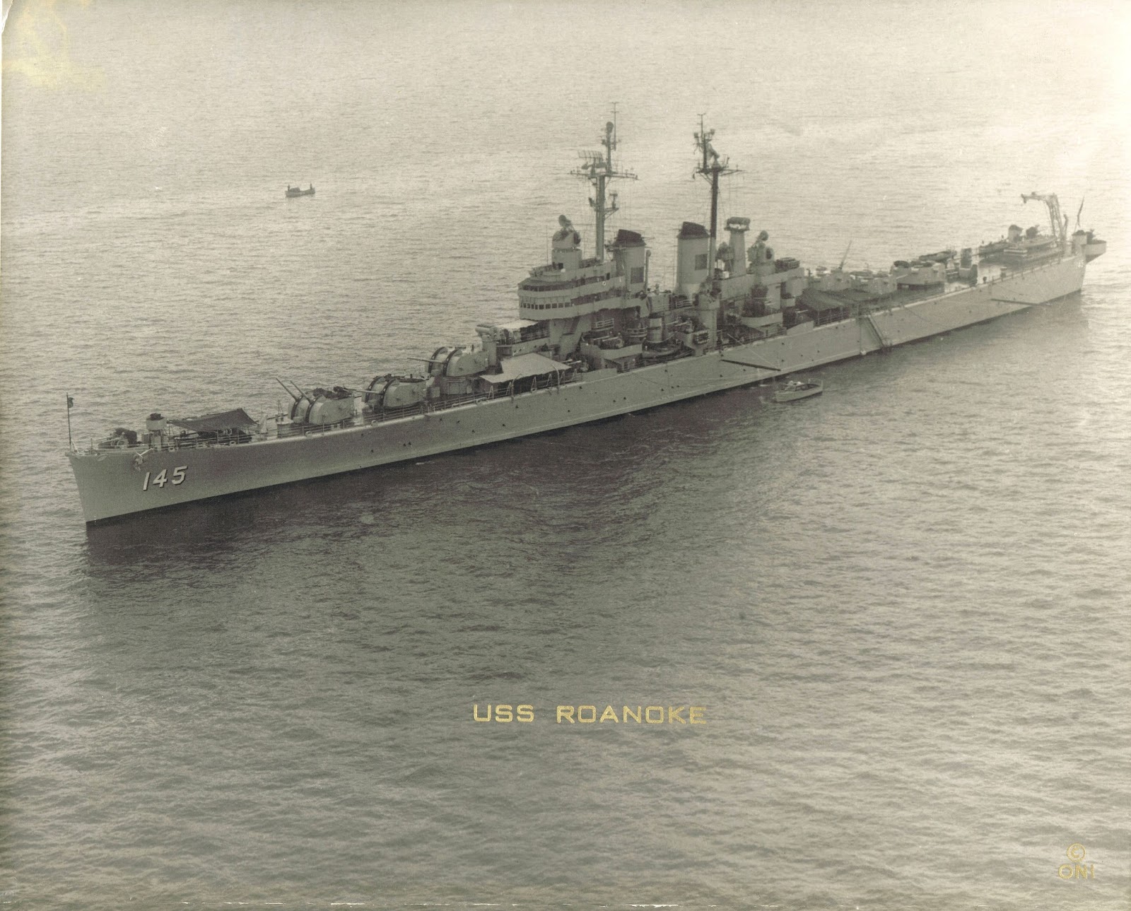 USS Roanoke (CL-145) - Naval. Military, Marine, Aviation News and Photos