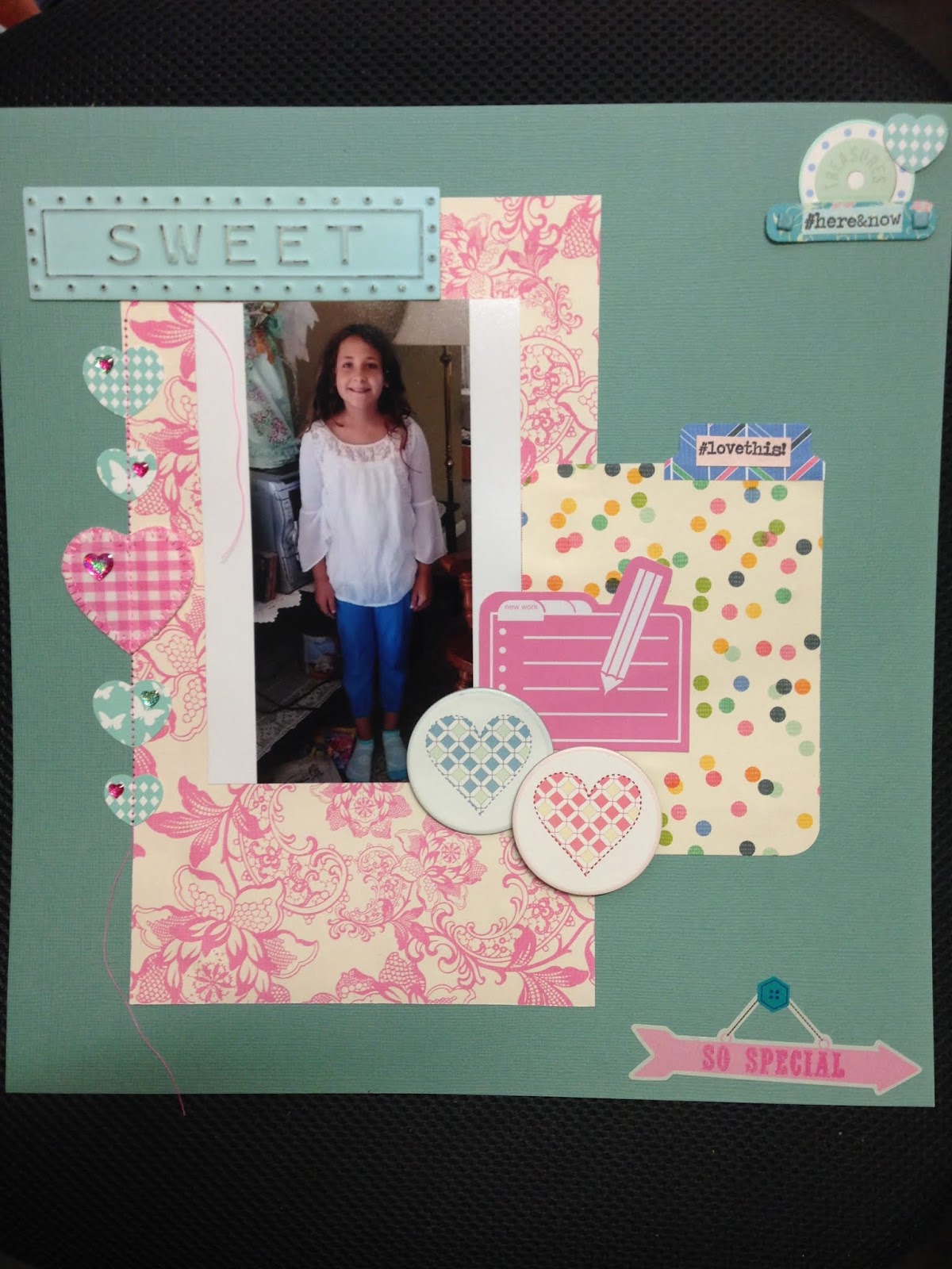 DKJones Fledgling Artist: Another Scrapbook layout completed of my ...