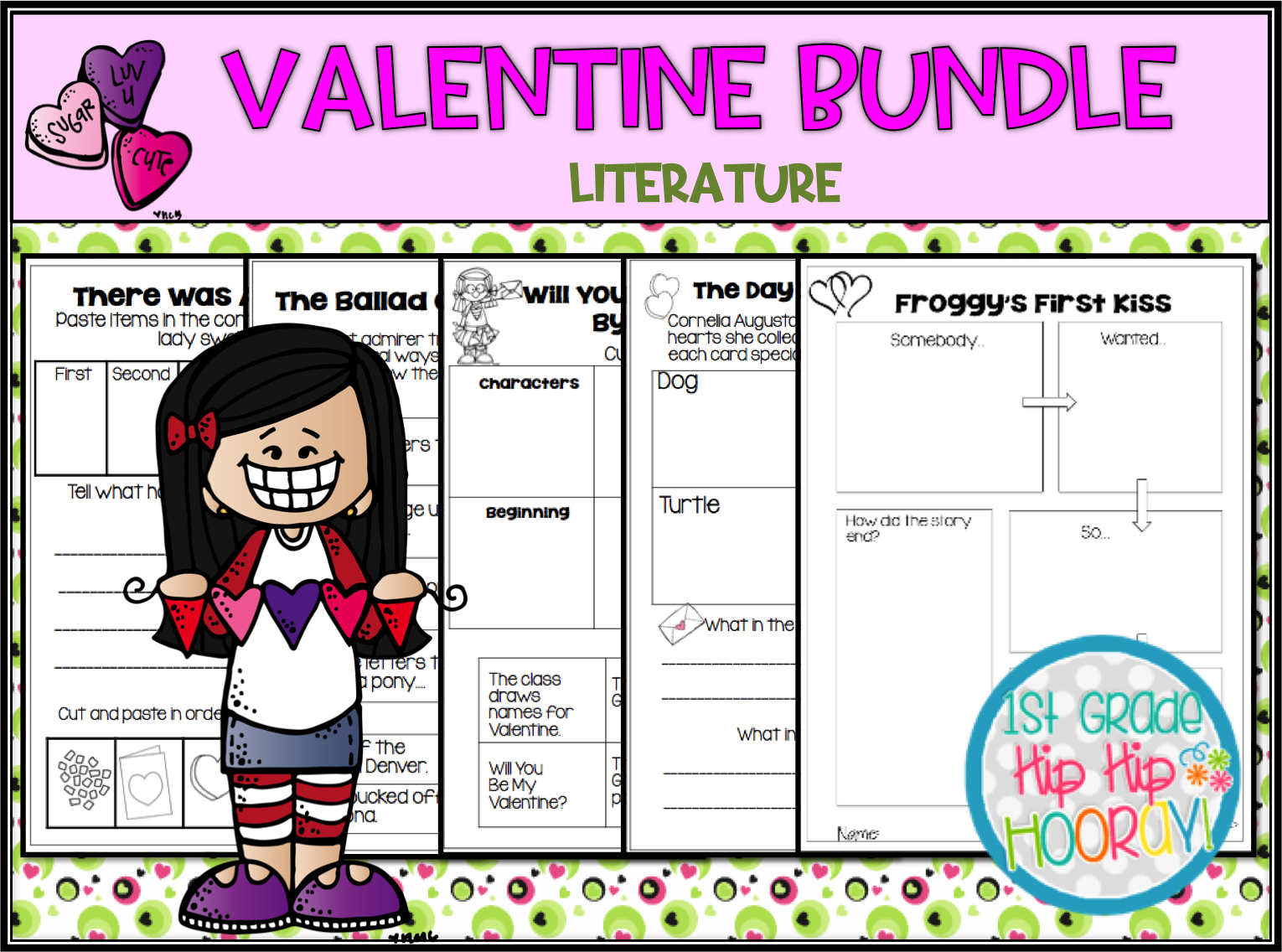 1st Grade Hip Hip Hooray!: Valentine's Day February 14th