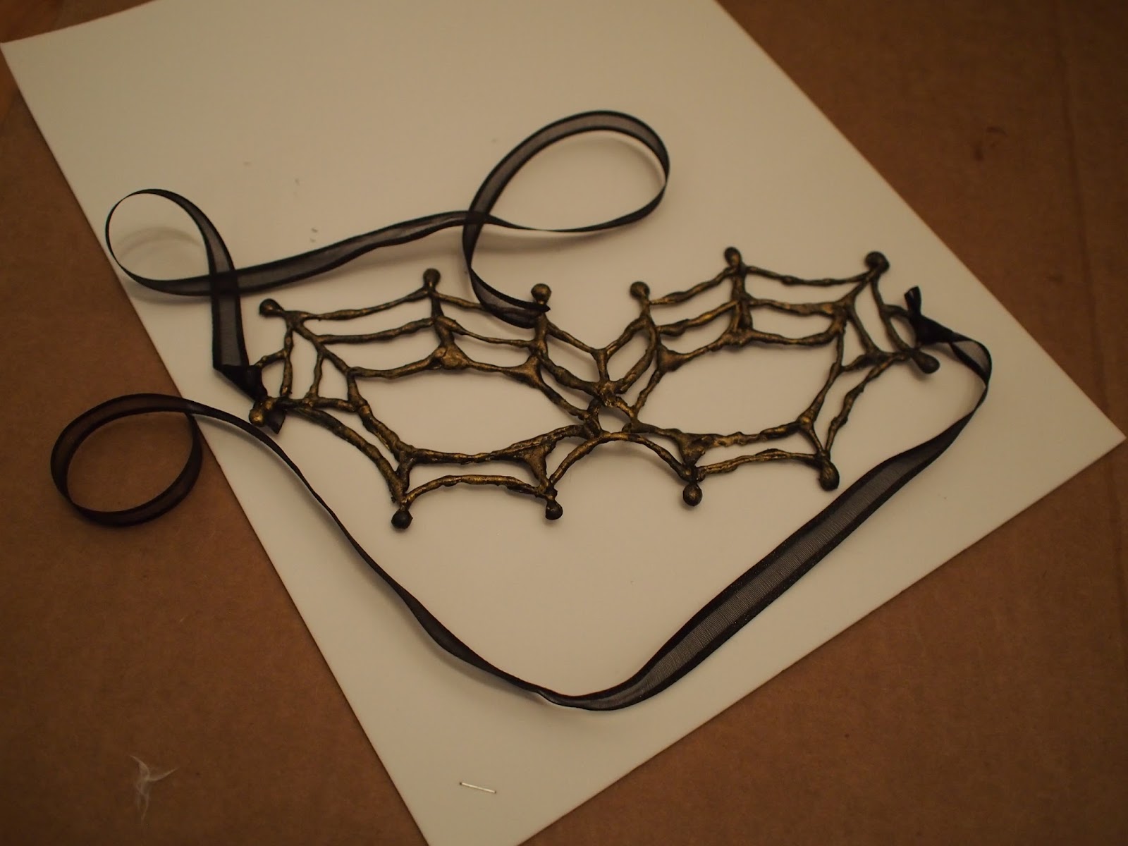 Manabizzle Creations: DIY Masquerade Mask - Fun with hot-glue and some ...