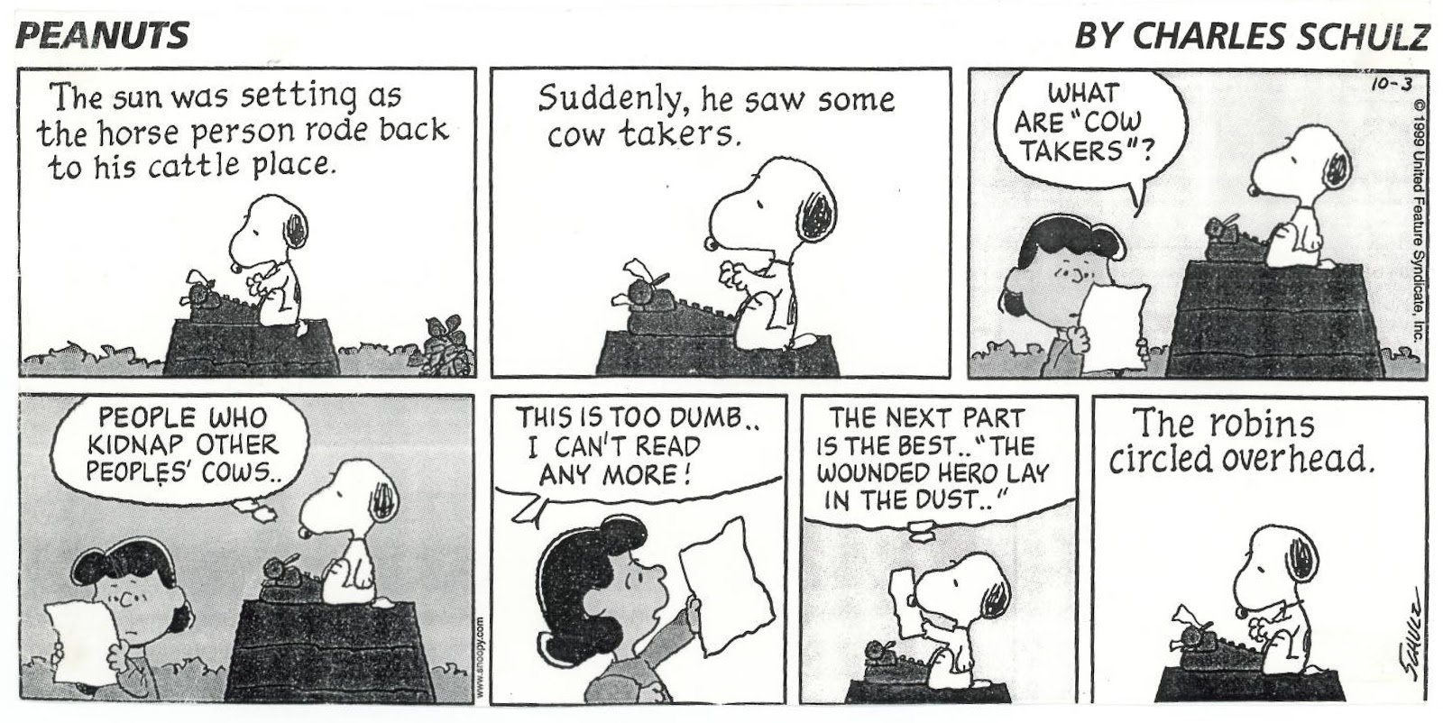 How to Start Off NaNoWriMo? Some Writing Advice From Snoopy | Self ...