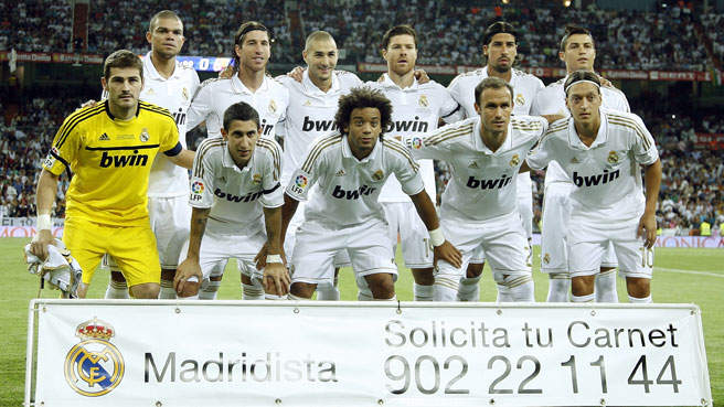 Foto Tim Real Madrid 2011/2012