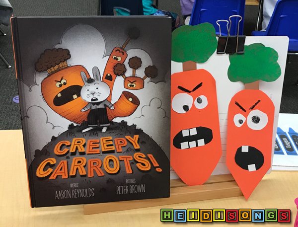 Creepy Carrots: A Free Halloween Craftivity!