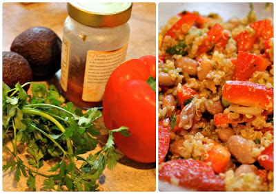 One Hot Stove: Quinoa Pinto Bean Salad