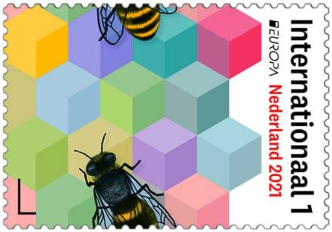 europa stamps: the Netherlands 2021