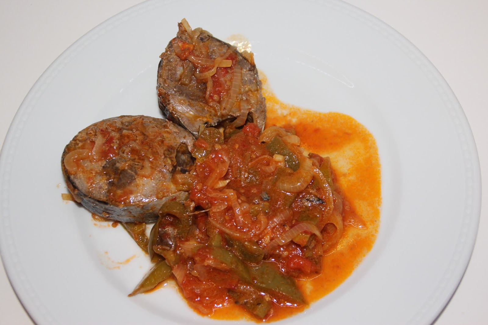 Atum fresco de cebolada