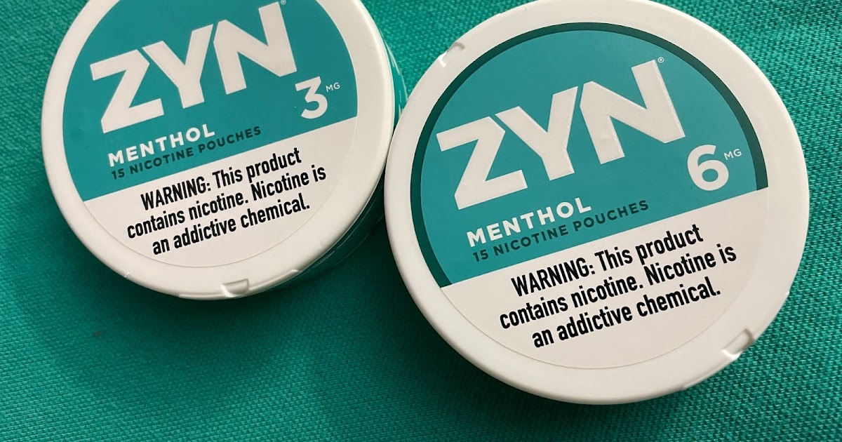Zyn Menthol (Nicotine Pouches) - Review. 3 June 2021.