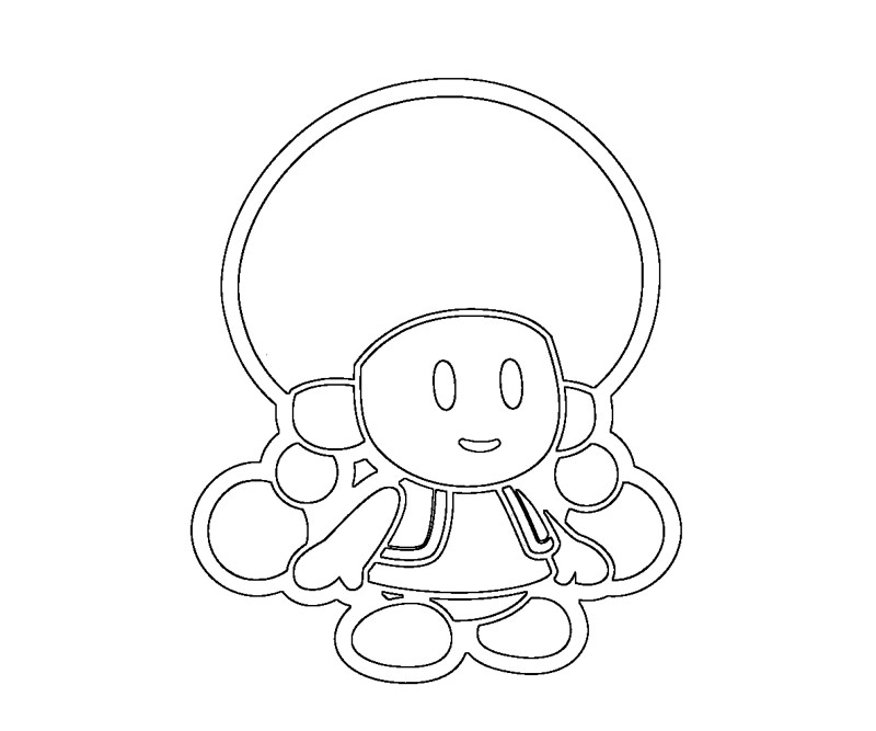 Toadette Coloring Pages