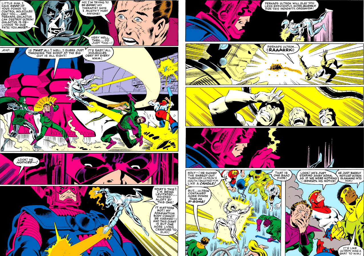 Ultron Vs Galactus