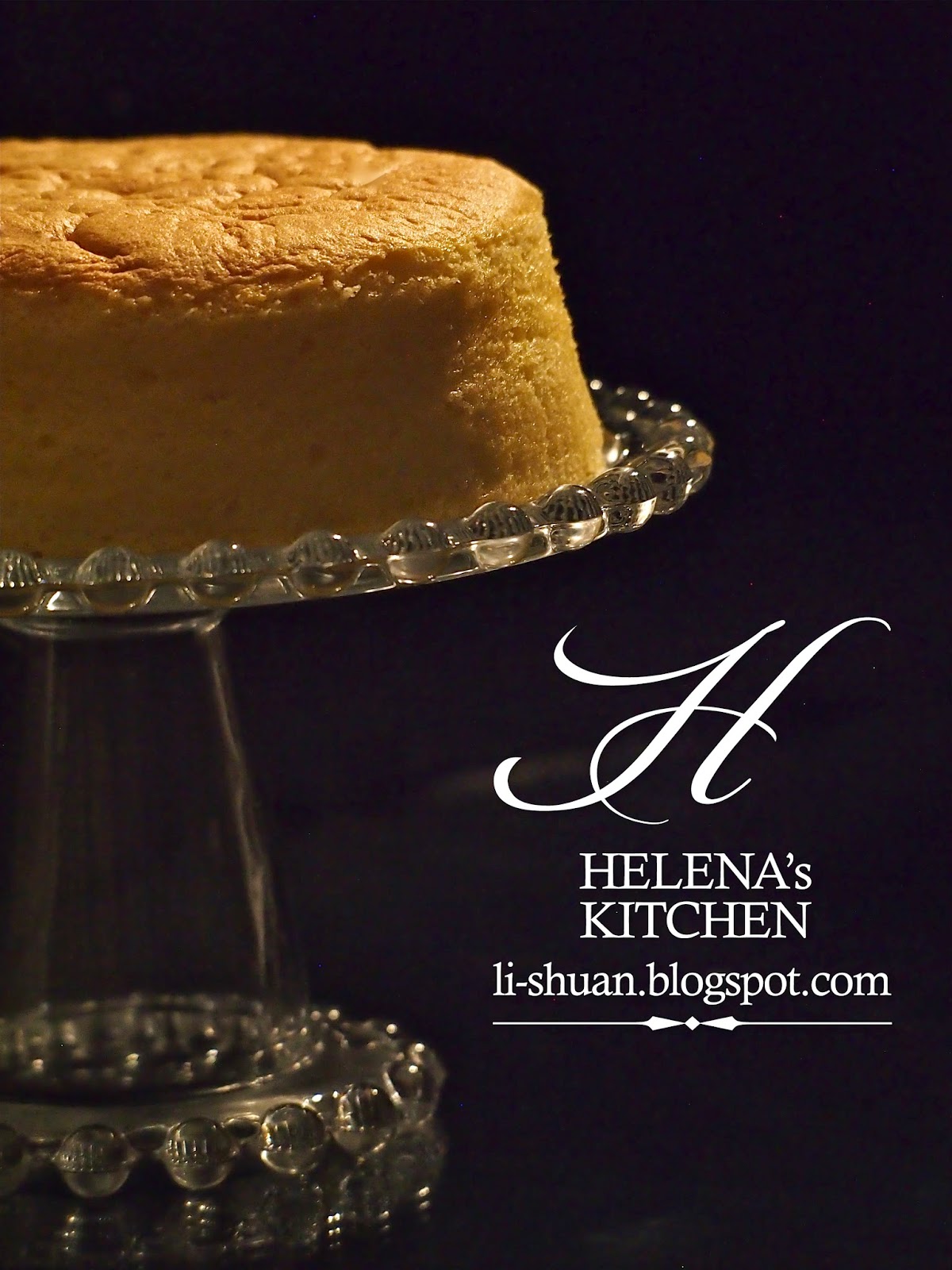Helena's Kitchen: 黄金蛋糕 （Golden Sponge Cake）