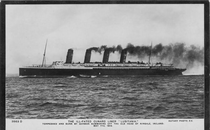 THE FANTASTIC RMS "LUSITANIA" OF 1907