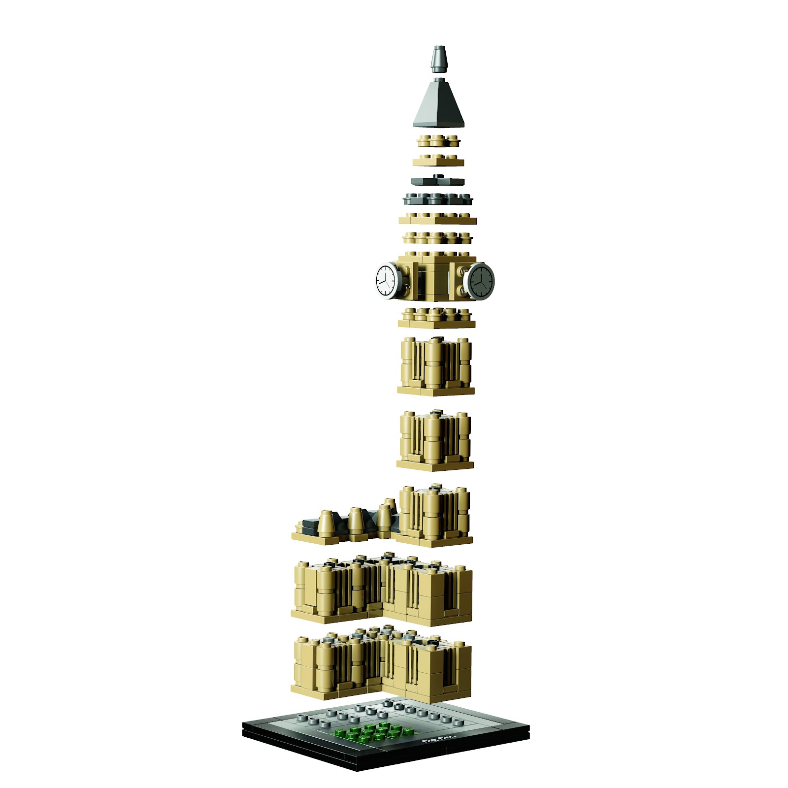 onetwobrick27: LEGO set database: set database: LEGO 21013 big ben