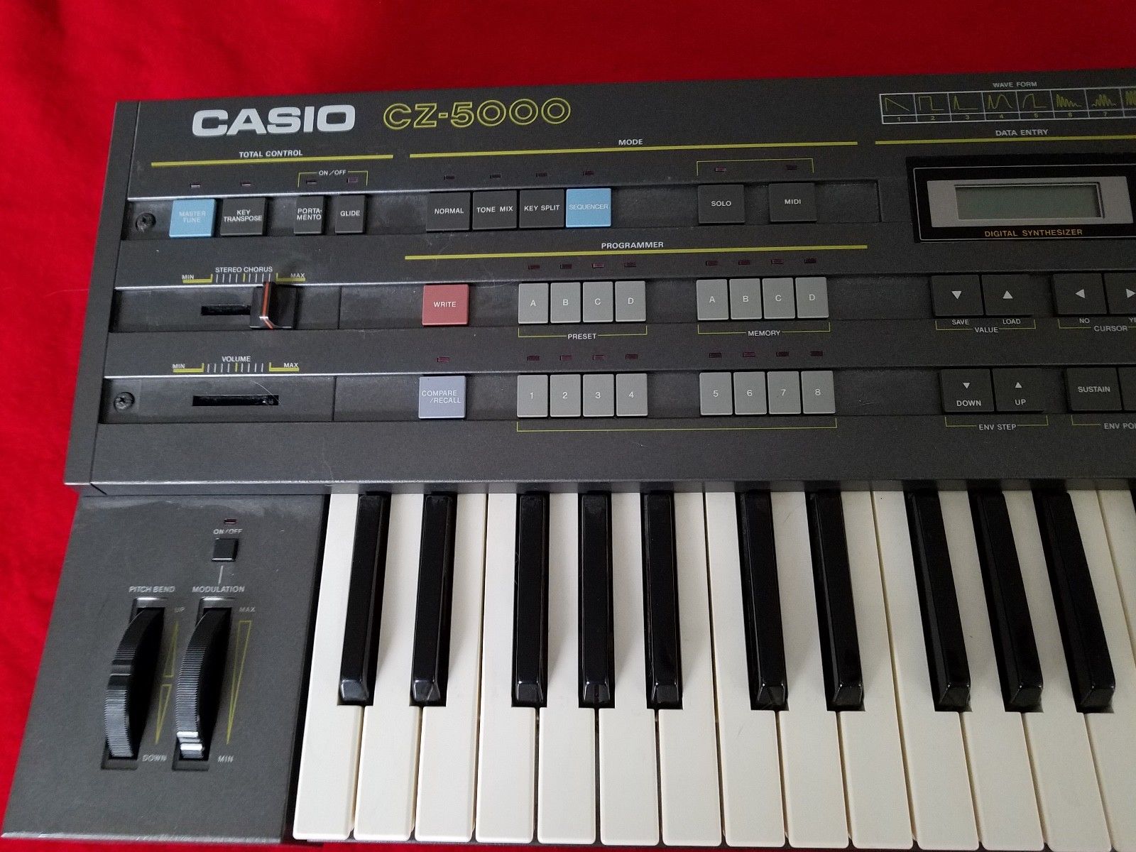 MATRIXSYNTH: Casio CZ-5000 61-Key Synthesizer