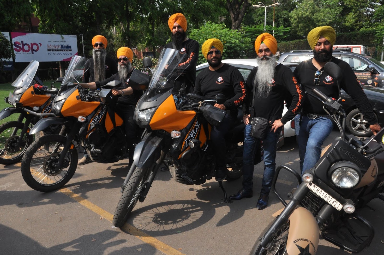 Samachar Digital: Sikh Motorcycle Club, Canada Members Ride Across ...