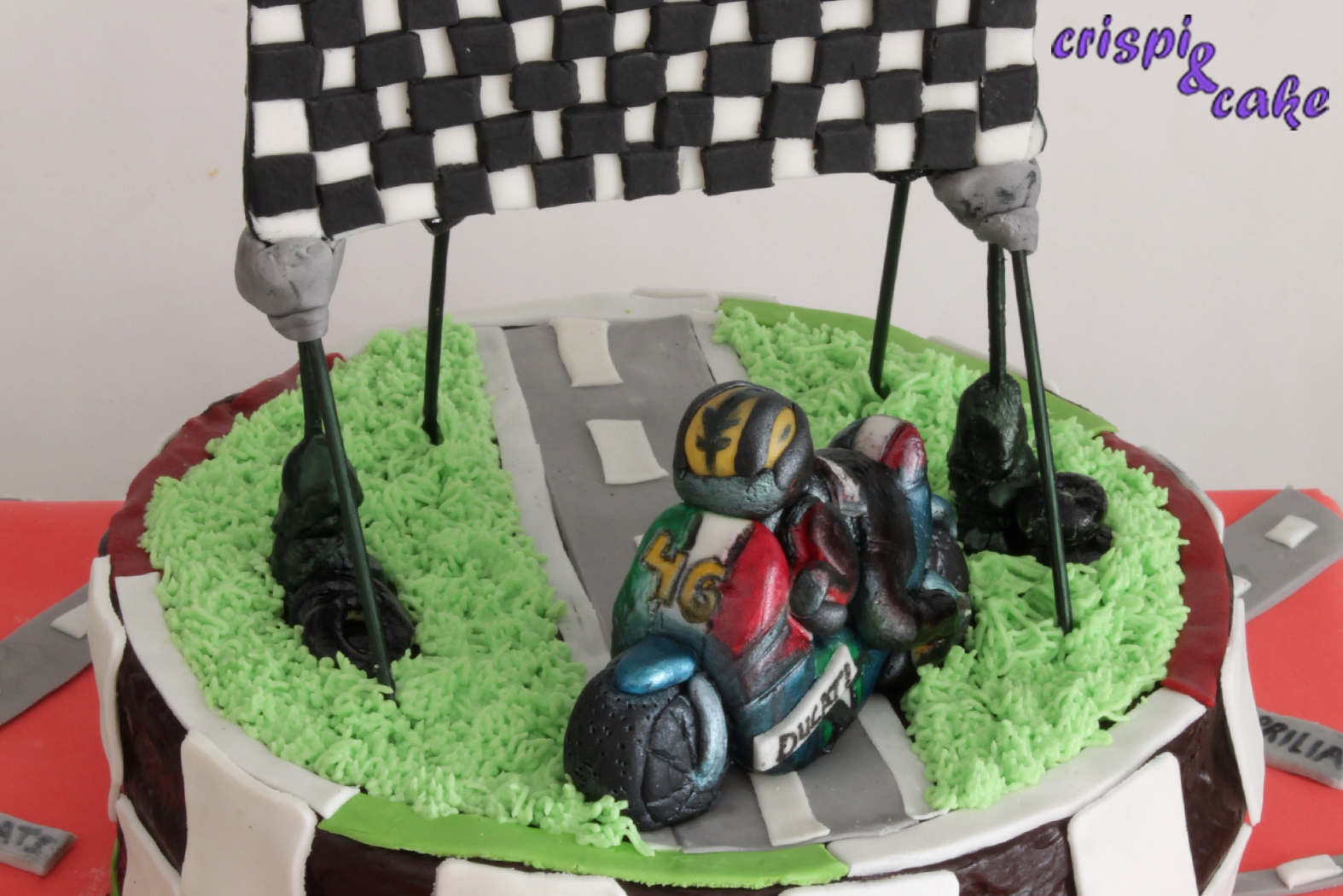 Crispi & Cake: Tarta Moto GP