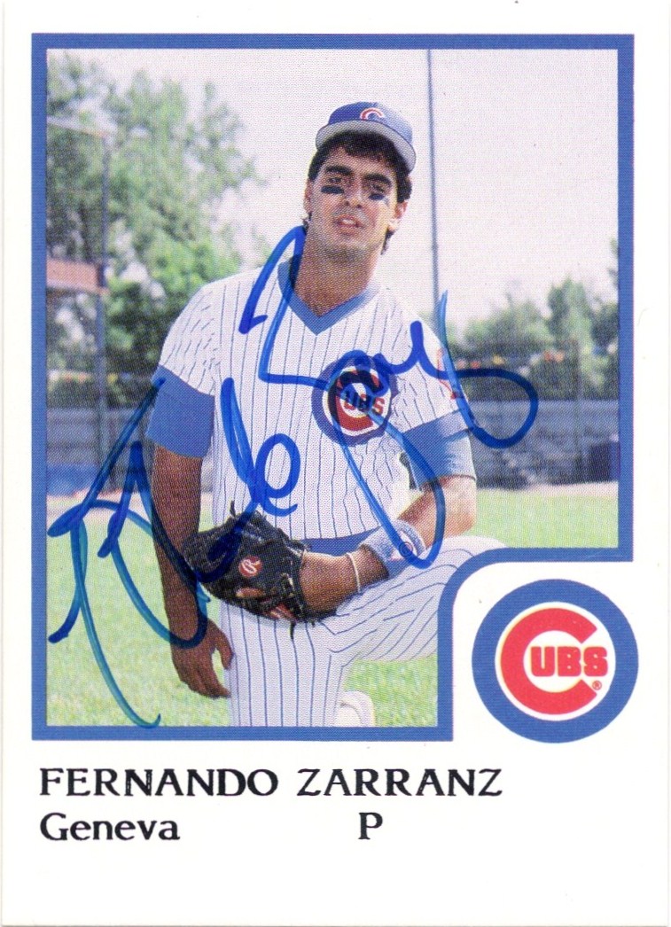 1986 PROCARDS PROJECT: FERNANDO ZARRANZ