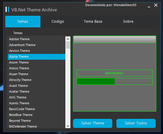 VB.Net Theme Archive - Desenvolve.Net