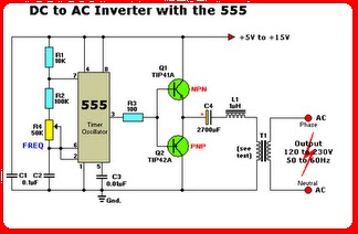 SKEMA RANGKAIAN AMPLIFIER: SKEMA RANGKAIAN UPS MINI