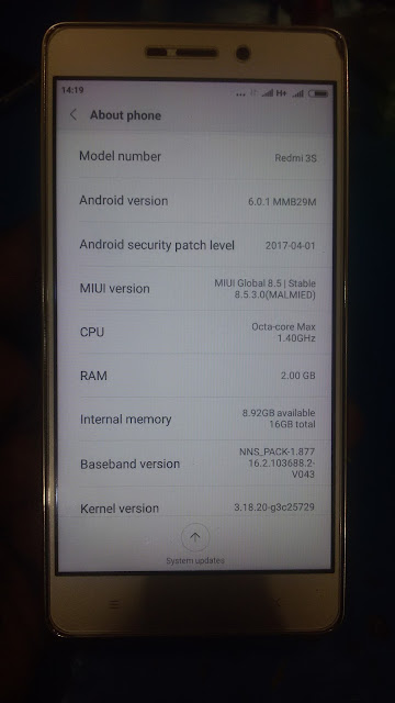 REDMI 3S FIRMWARE QUALCOMM 2GB RAM 16GB ROM 100% TESTED - Sharif ...