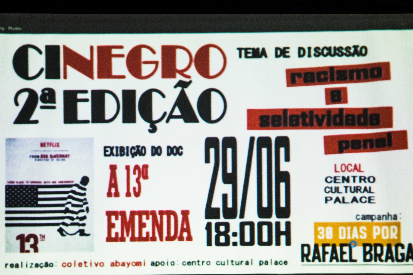 O CALÇADÃO: CINEGRO