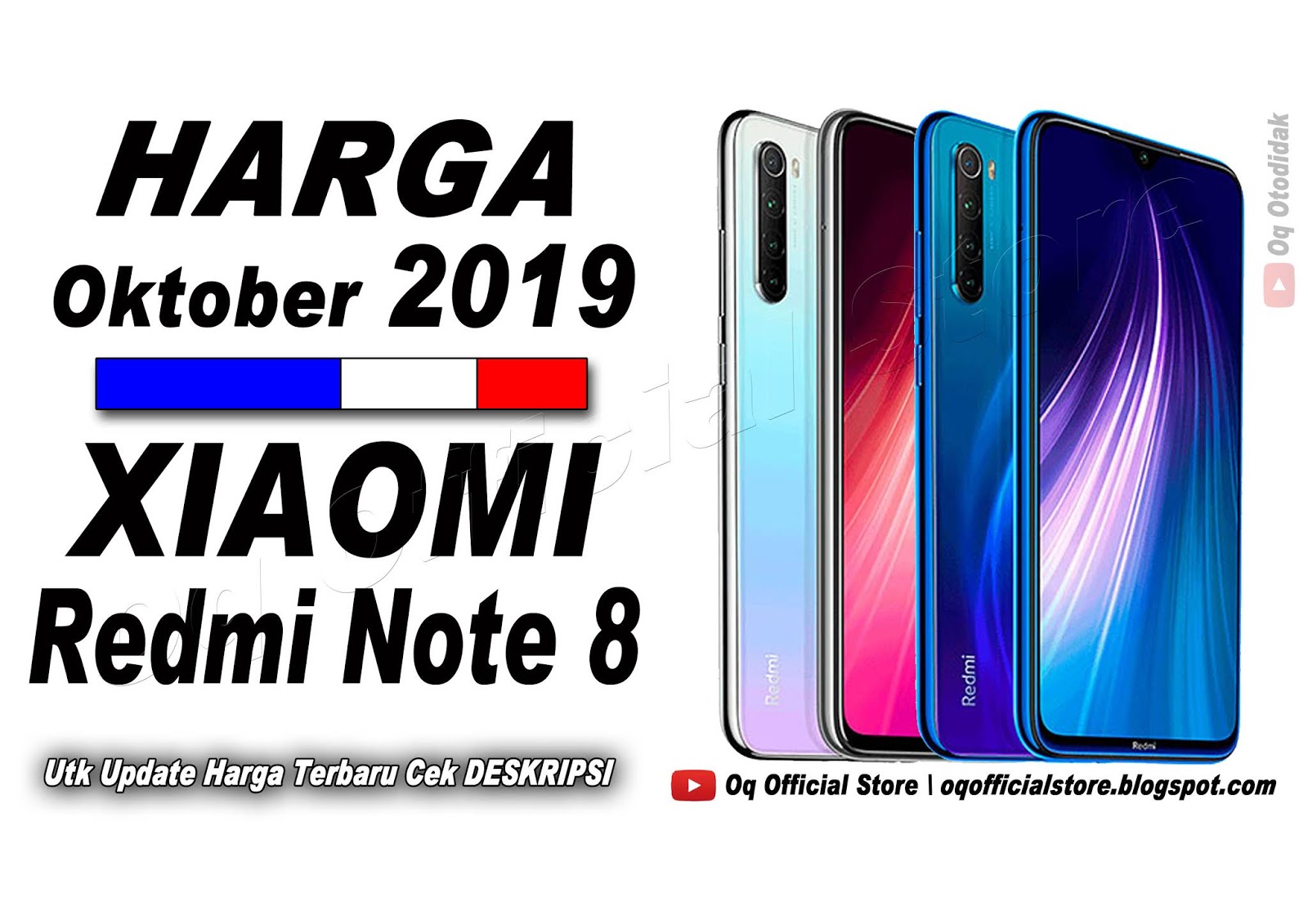 🔘 Harga Xiaomi Redmi Note 8 dan Spesifikasi Terbaru di Indonesia ~ OQ ...