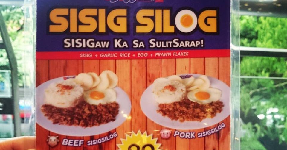 Rufo's Famous Tapa Launches Sisig Silog Meals - Snapped and Scribbled