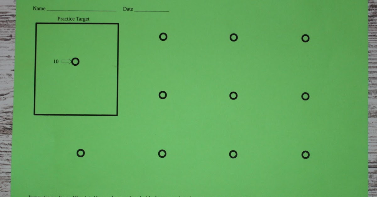 Precision Target Shooters: Print Your Paper Targets In Color