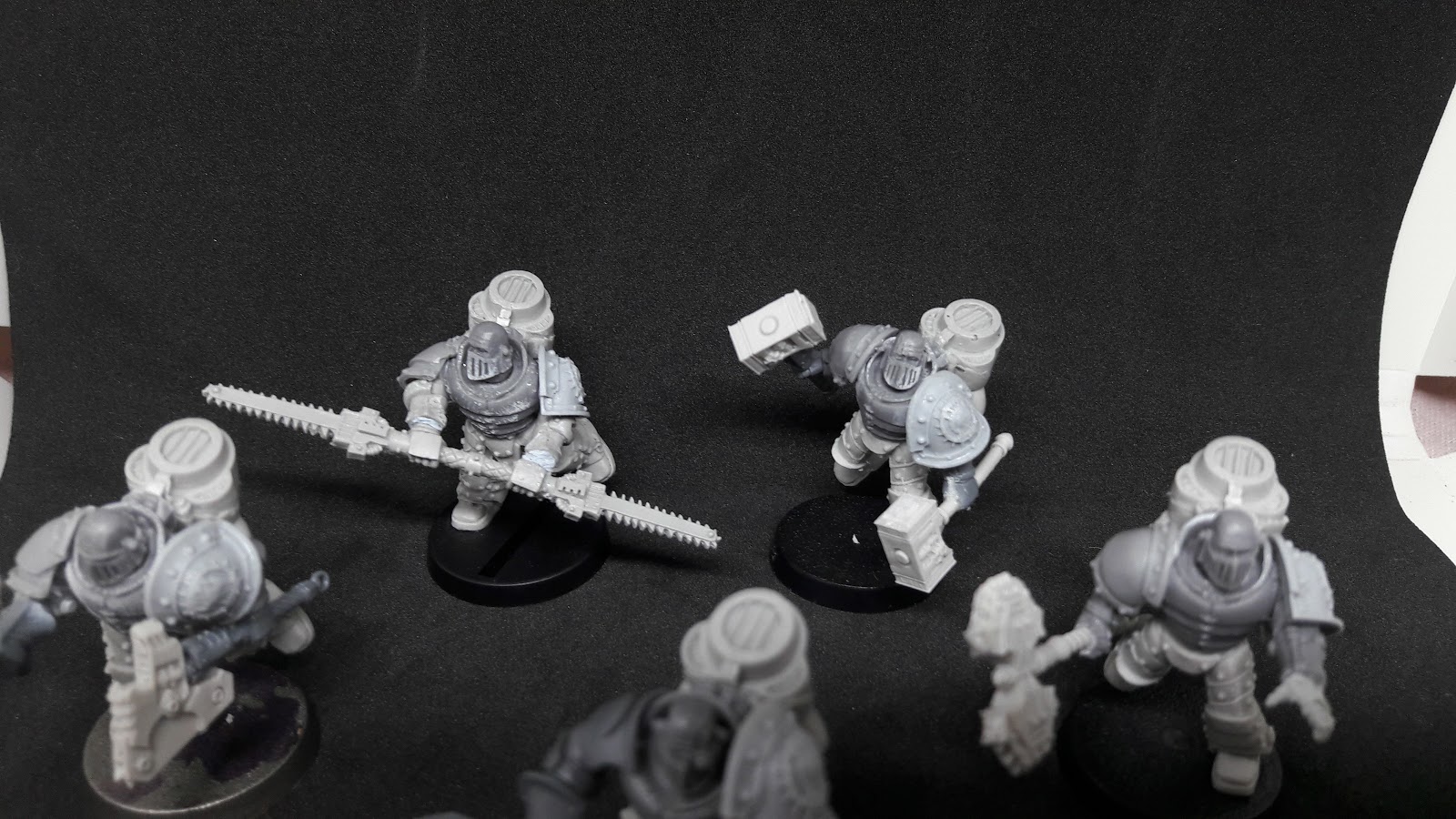 30Kplus40K: Shattered Legion Rampager Squad and MDF Terrain