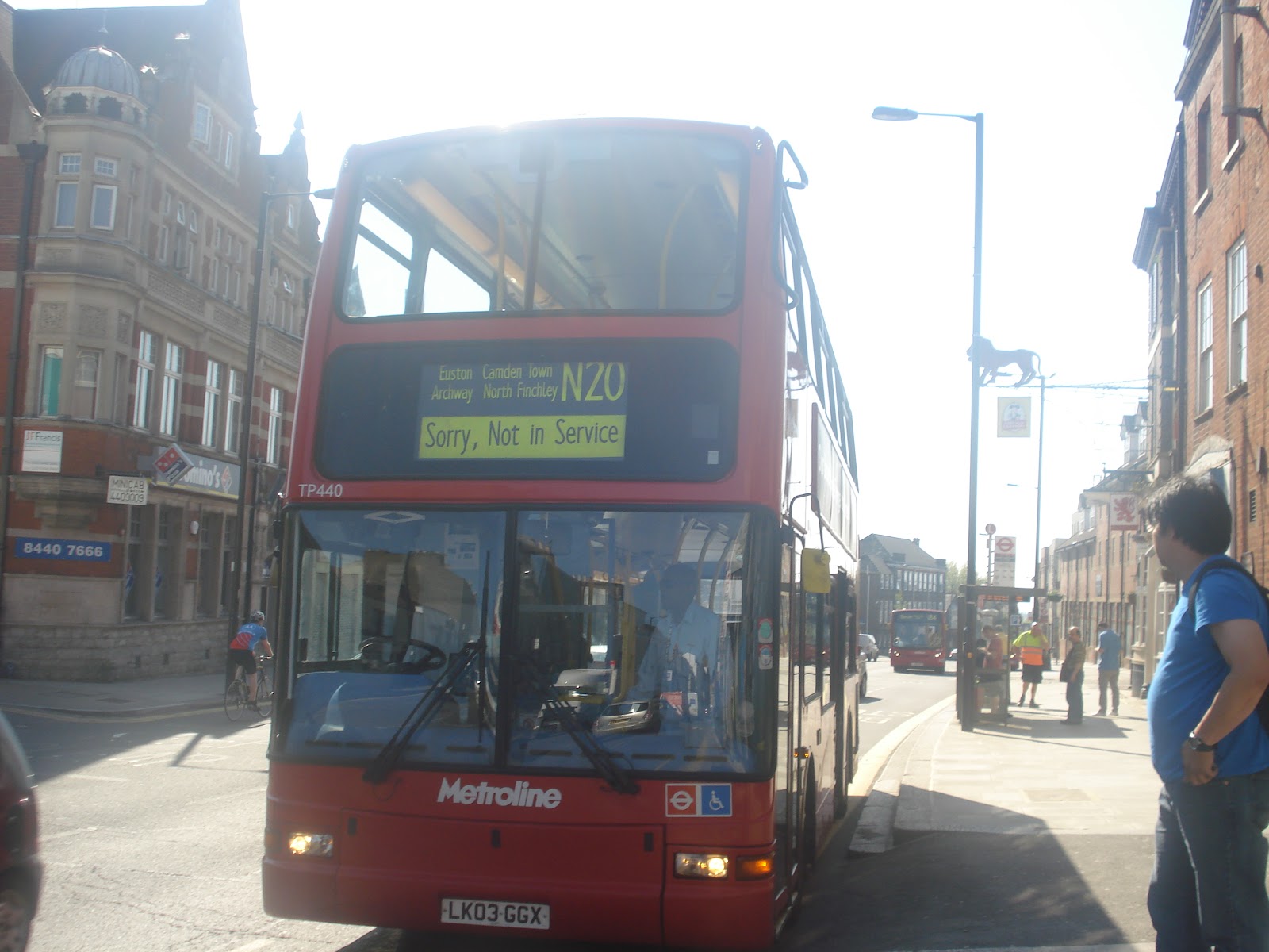 WLTM Transport Blog: Night Bus. In the Morning. N20 - 27/05/12