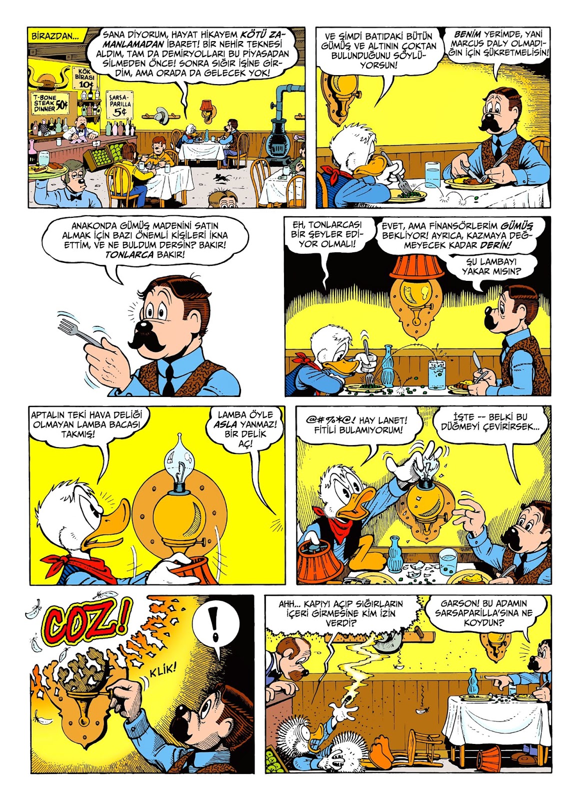 Donald DUCK Varyemez : Kaynak Çizgi diyarı : LOBADOR Paylaşımı