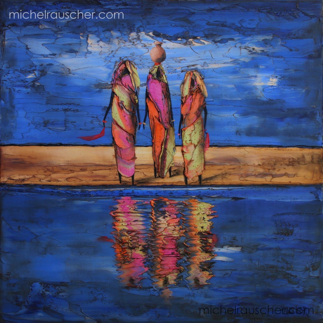 Michel Rauscher, 1957 | Abstract Figurative painter | Tutt'Art ...