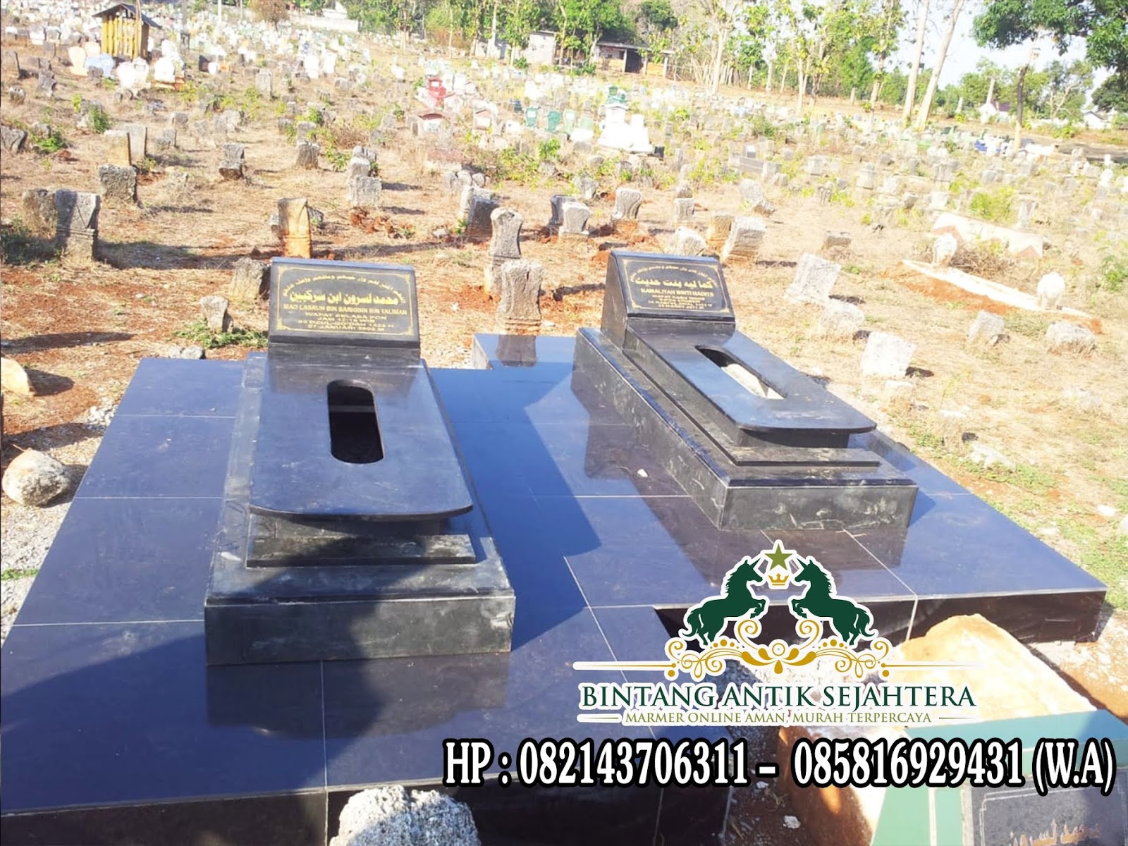 Makam Islam Granit, Model Makam Islam Kembar, Jual Makam Granit - Makam ...