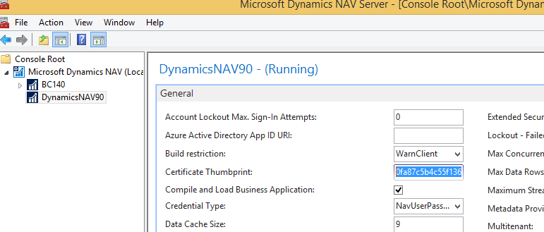 Create SSL Certificate using IIS - Microsoft Dynamics Navision 2016