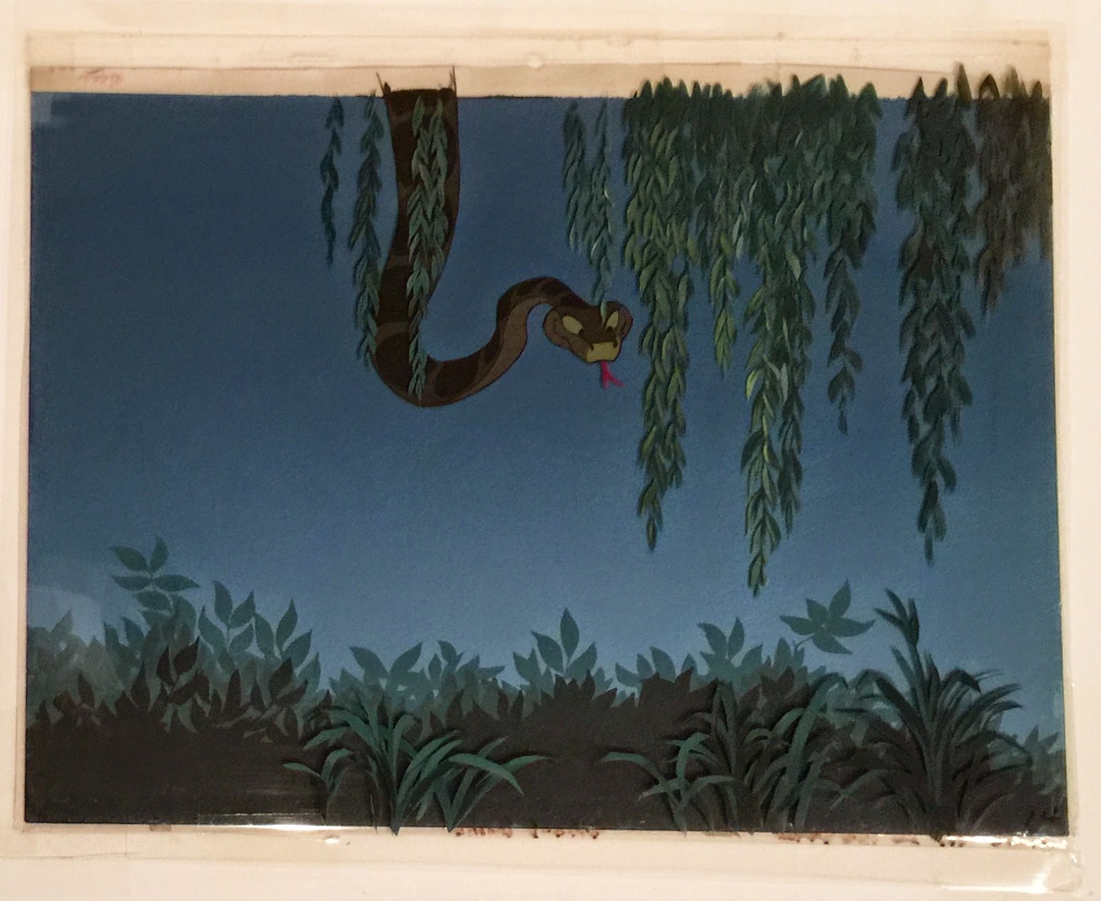 Animation Collection: Kaa Original Production Cel Setup from "The ...