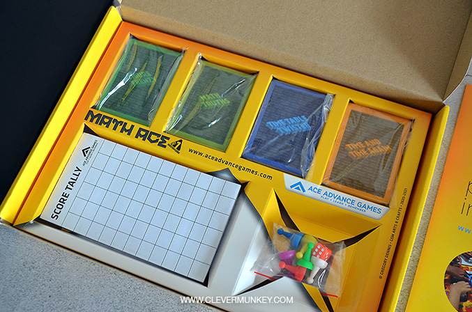 Fun Boardgame and Test Your Math Skills with Math Ace by Ace Advance ...