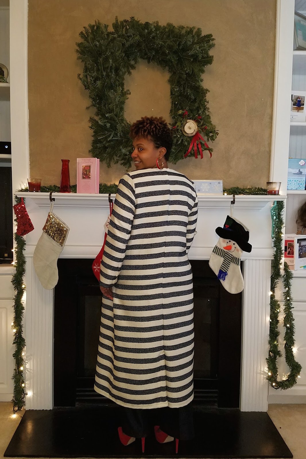 Made by a Fabricista: Striped Duster