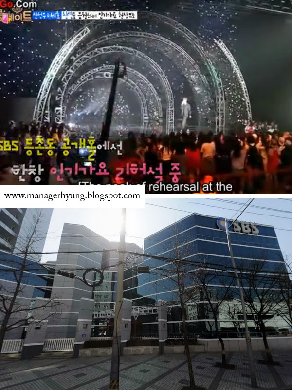 [Roommate/룸메이트] The SBS Public Hall where Inkigayo Shows Happen