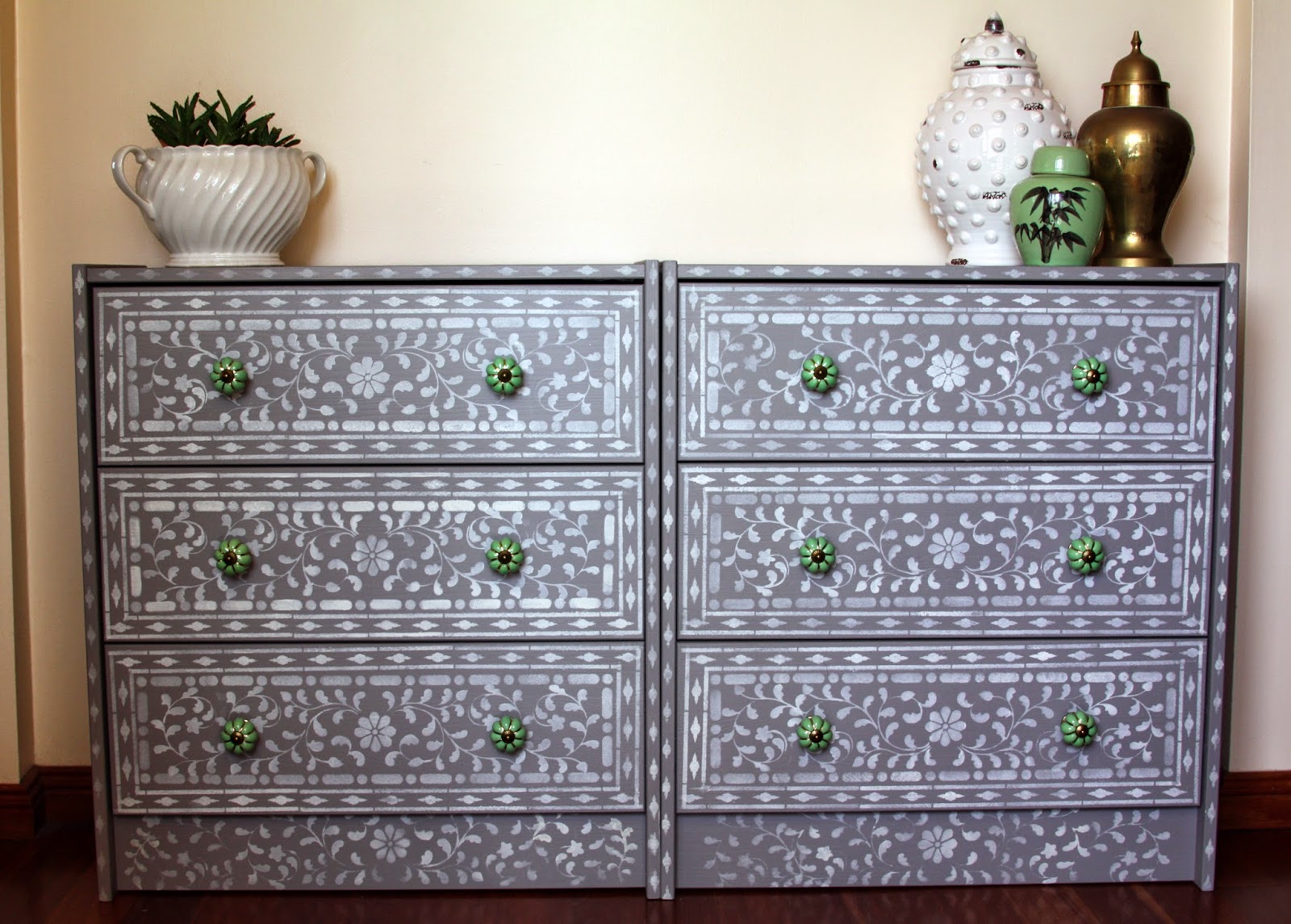 Stella+Olive: DIY Indian Bone Inlay Drawers