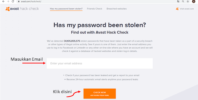 Avast Hack Check: Cara Efektif Mengetahui Kebocoran Password pada Email ...