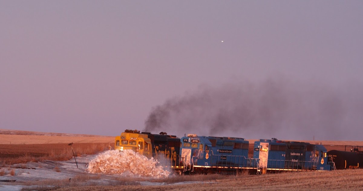 Big Bend Railroad History: Bucking Snow On The Washington Eastern
