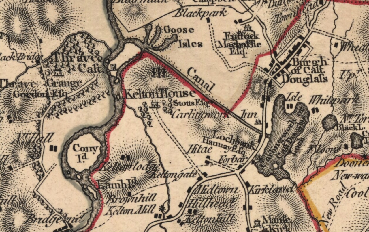Last of the Westland Whigs: Old maps and the history of Castle Douglas