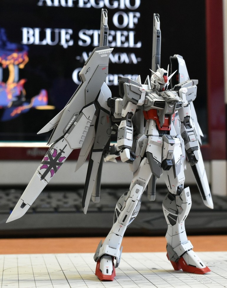 Custom Build: HG 1/144 Impulse Gundam Blanche