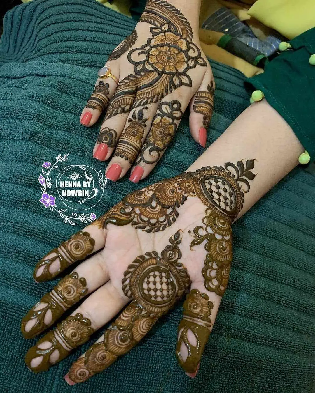 Simple Pakistani Mehndi Designs