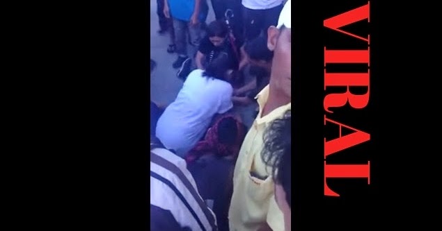 Viral Video: A Heroic Act Of A Woman Saves A Man's Life