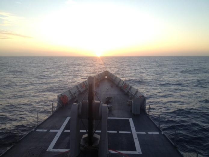 La Fragata 'Numancia' (F-83) rumbo al Índico. - LQT Defensa