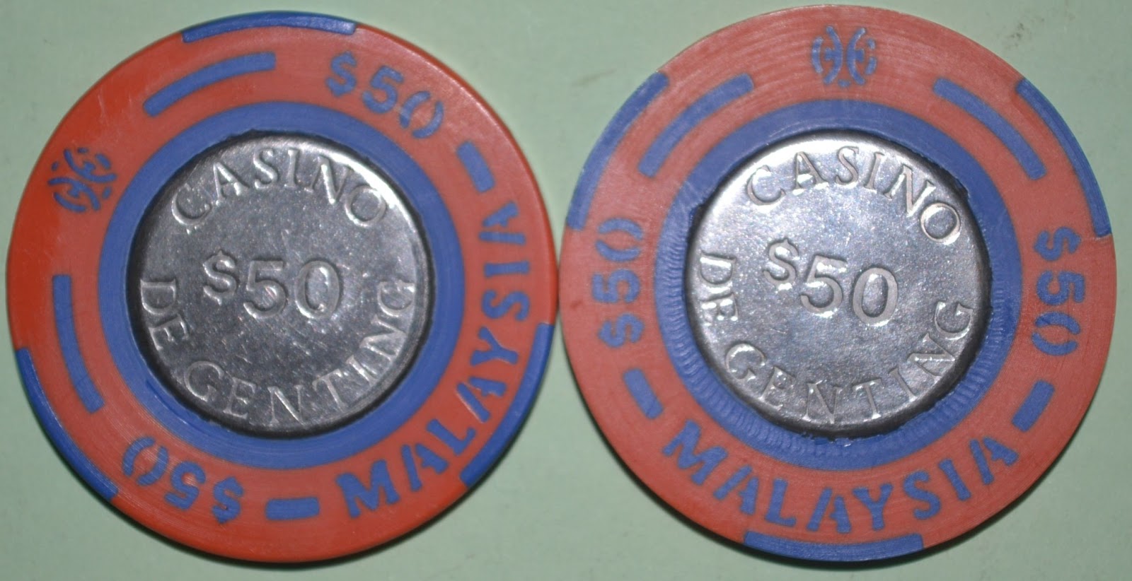 Galeri Sha Banknote: TOKEN CASINO DE GENTING MALAYSIA