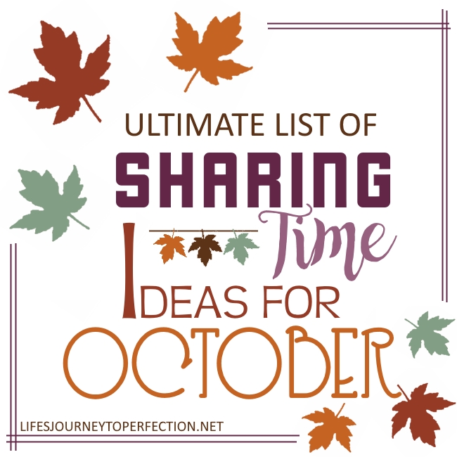 Life's Journey To Perfection: Ultimate list of LDS Primary Sharing Time ...